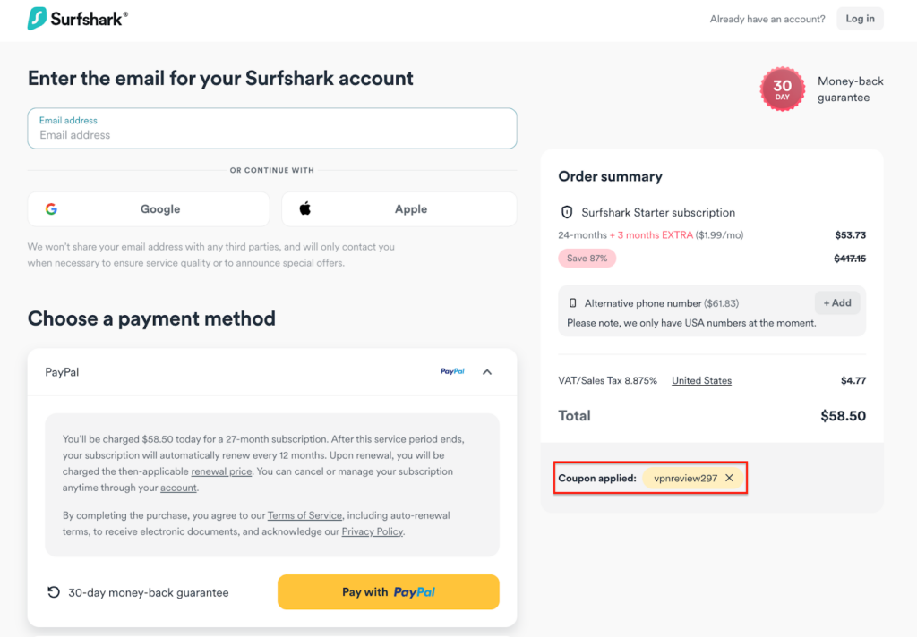Surfshark VPN deals and coupon codes in February 2026