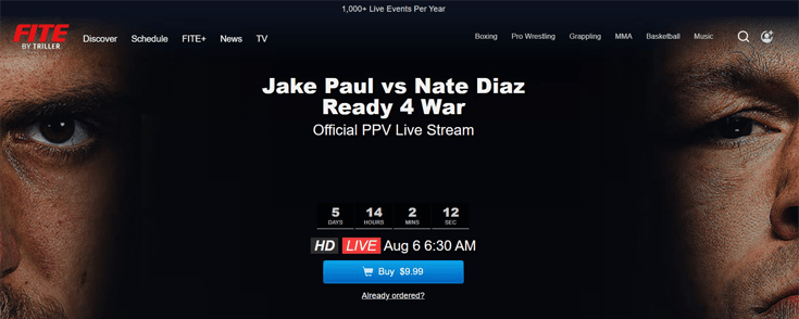 How to Stream Jake Paul vs. Nate Diaz for Under $10