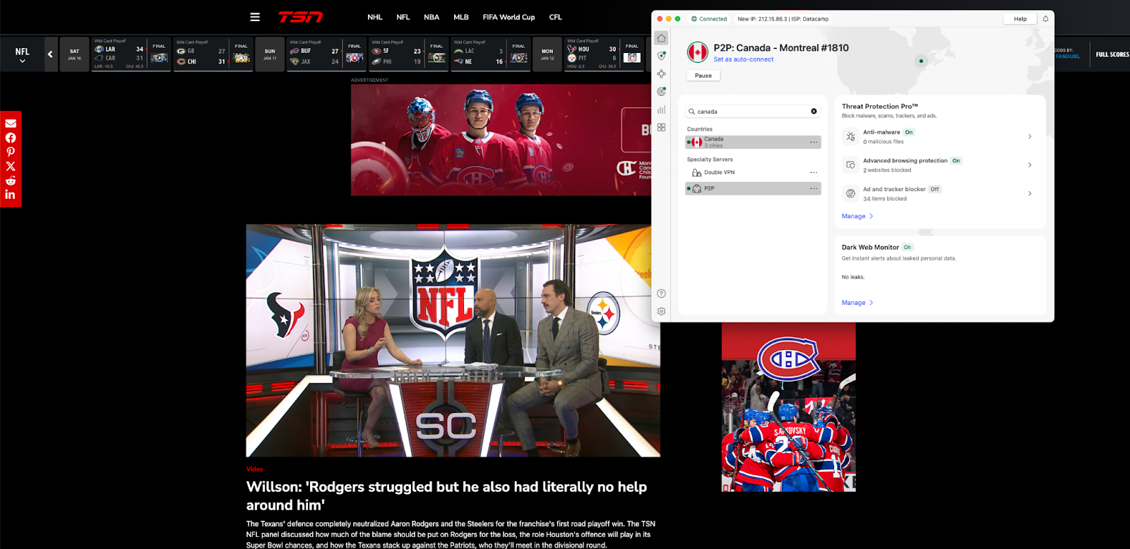 How to watch TSN in the US in 2026
