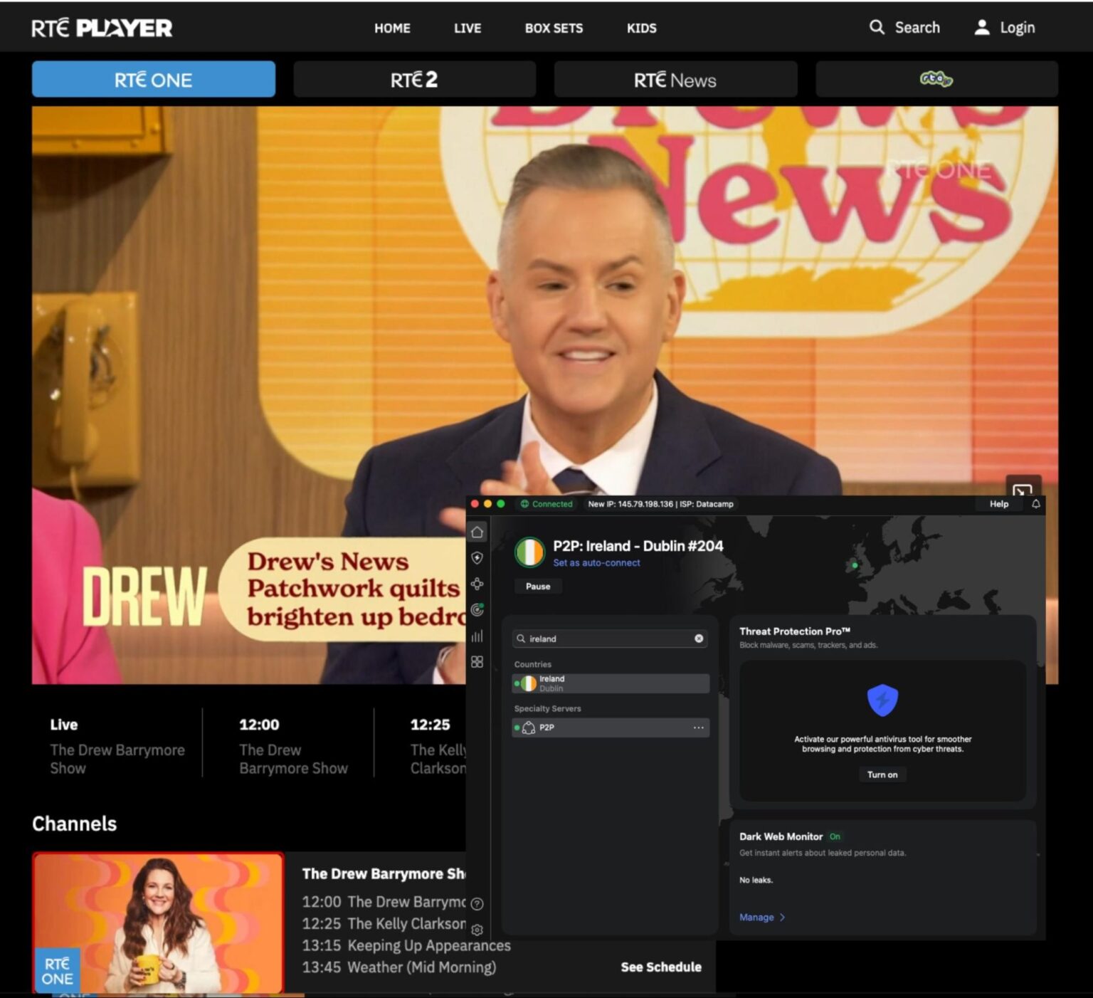 How to watch RTE in the UK in 2026